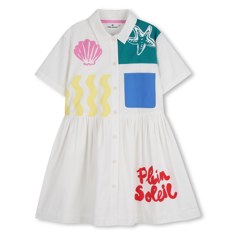 VESTIDO DE CAMISA KIDS AROUND para GIRL | Kids around